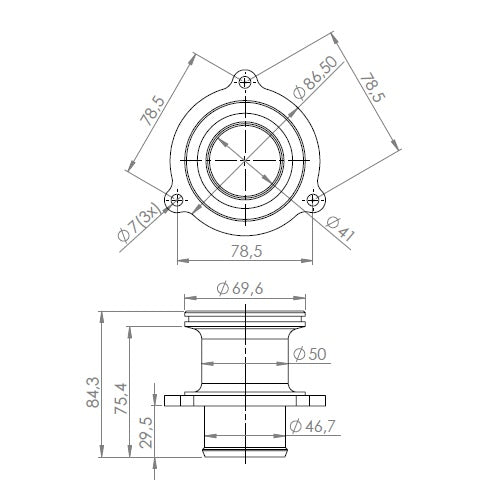 Turbo Muffler Delete and BLOW OFF VALVE ADAPTER SPACER for MQB VW Golf – SPA TURBO USA