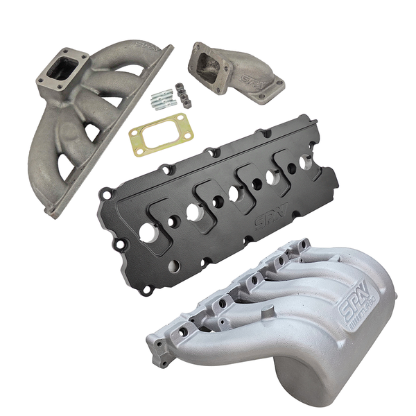 Turbo manifold, cast aluminum valve cover & intake manifold for VW Jet – SPA TURBO USA