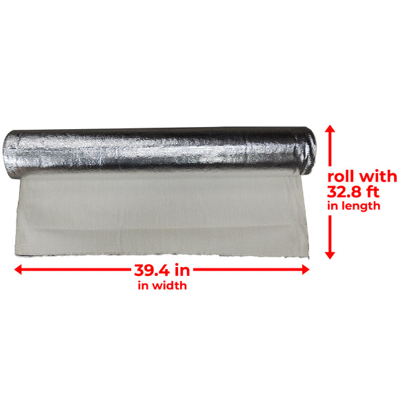 32.8 ft x 39.4 in Tan Fiber Heat Protection Shield Roll – SPA TURBO USA