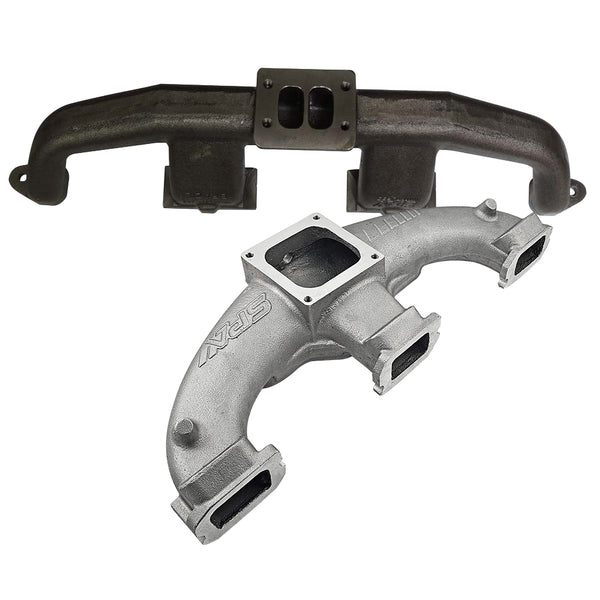 Chevy II 194 / 230 / 250 / 292 inline 6 T4 turbo manifold + INTAKE MAN – SPA TURBO USA