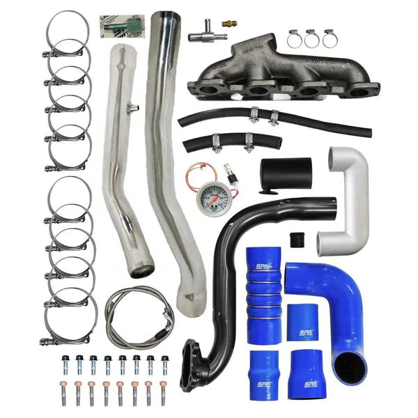 Toyota Hilux 2.8 Standard T2 Turbo Kit Without turbo - Blue – SPA TURBO USA