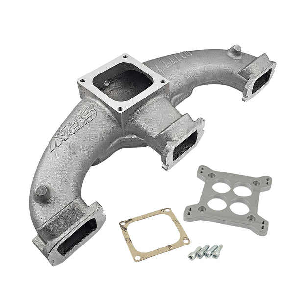 CHEVY II 194 / 230 / 250 / 292 L6 INLINE SIX INTAKE MANIFOLD for Singl ...