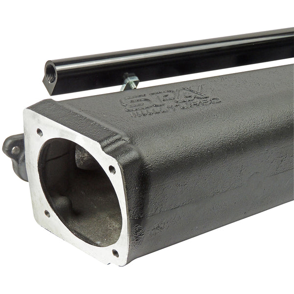 93-02 Supra 2JZ GTE intake manifold - 12 Injectors - Black – SPA TURBO USA