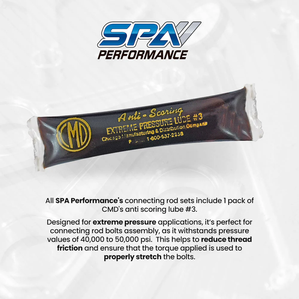 Chevy II 250 INLINE SIX 6" x .927 / 152.4mm x 23.56mm forged connectin ...