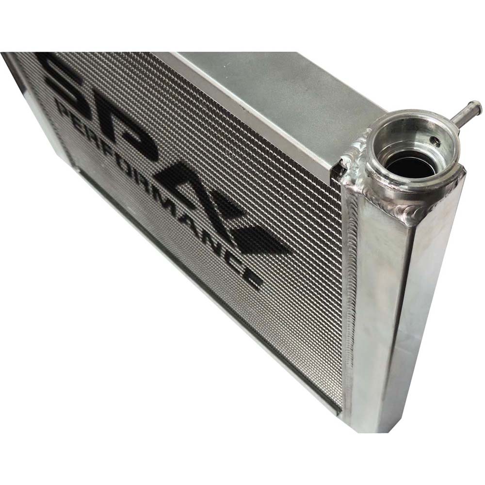 Lightweight Late Model Radiator - Double Pass - 26.8" x 19.6" + Power ...