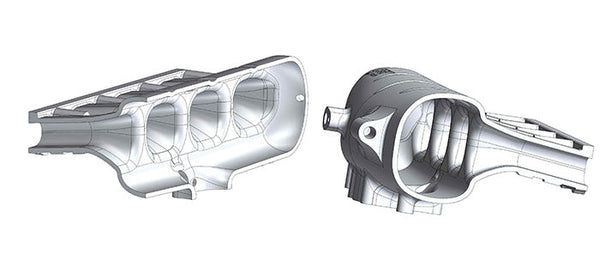 2.0L TSI / FSI T3 Twin Scroll Turbo Exhaust Manifold Transverse Engine ...