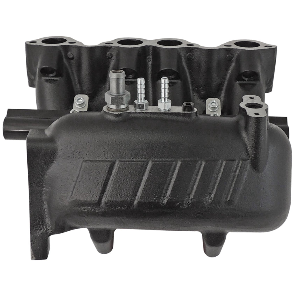 INTAKE MANIFOLD VW 8V LONGITUDINAL - 4 INJECTORS BLACK – SPA TURBO USA