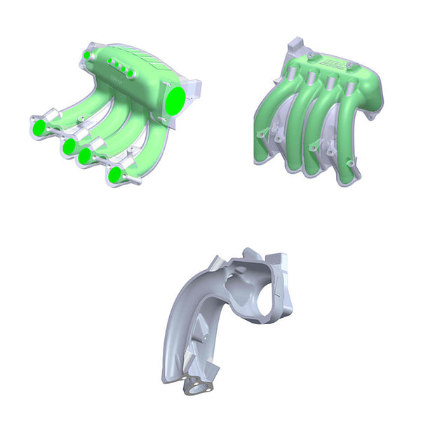 INTAKE MANIFOLD VW 8V LONGITUDINAL - 4 INJECTORS – SPA TURBO USA