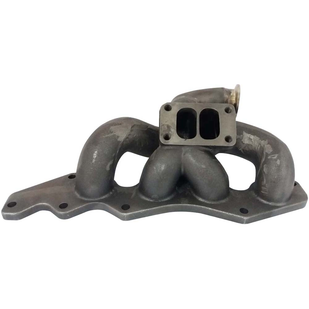 Ford Focus SE Duratec Twin scroll T3 turbo manifold 90 degree wastegat ...