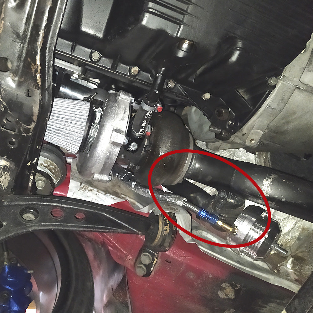 BMW E36 M3 S50 TU M5X Turbo Exhaust Manifold - TMB01 + Turbo Motor Mou ...