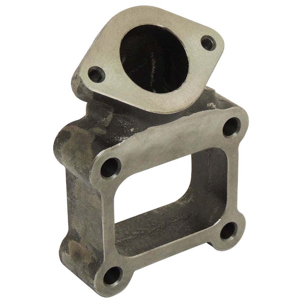 T4 Manifold 2 bolt type Wastegate Adapter 45 degree flange (2 units ...