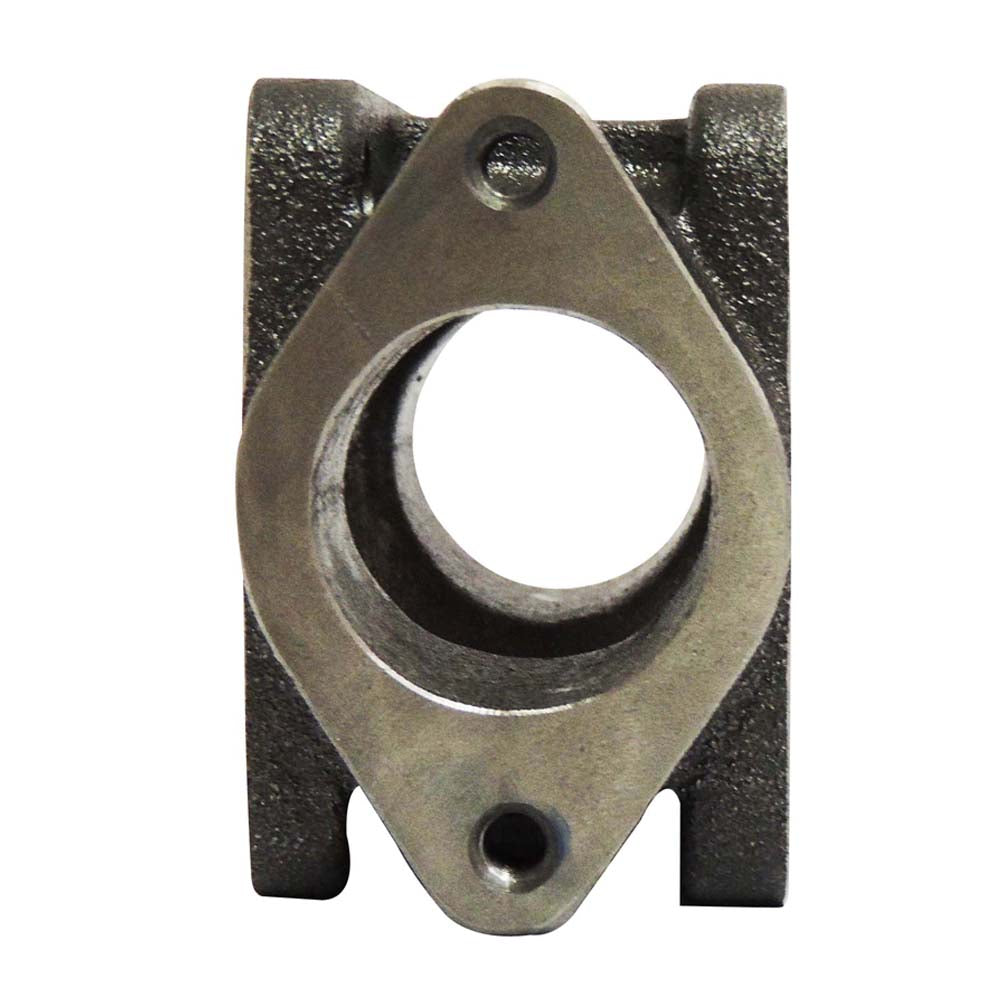 T4 cast iron flange turbo charger manifold exhaust adapter dual wasteg ...