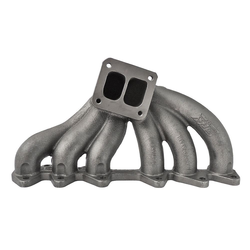 TOYOTA / LEXUS 2JZ-GTE T4 TOP MOUNT TWIN SCROLL CAST TURBO MANIFOLD V ...